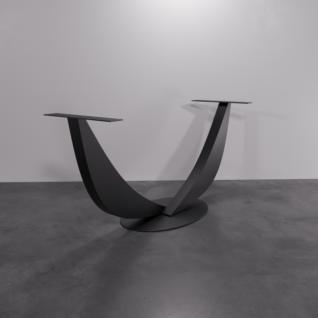 Stylish and Durable Table Leg Made of Metal, This Unique Metal Table ...