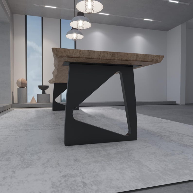 Unique Design Handcrafted Metal Table Legs, Dining Table Legs, Mid ...