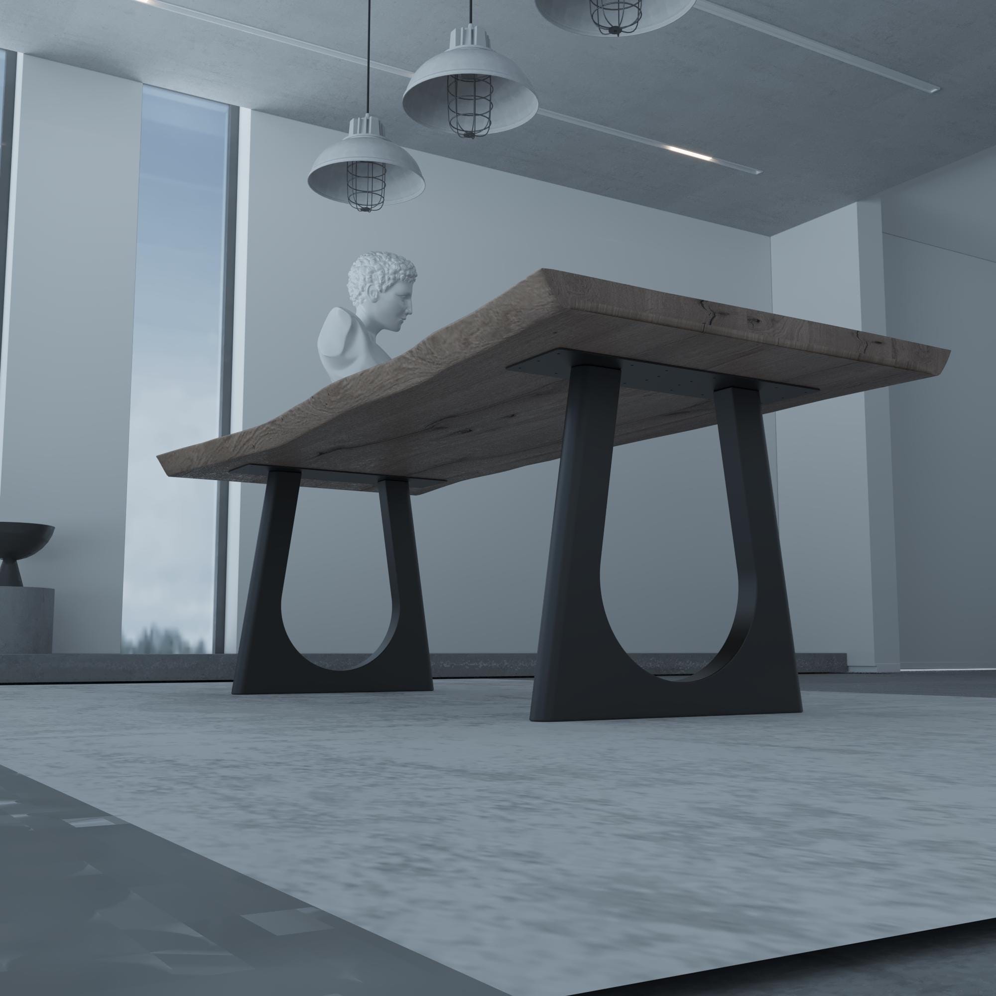 Handmade Steel Table Legs, Designer Edition Metal Table Legs ...