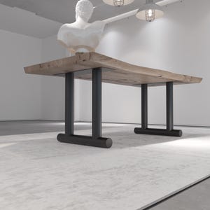Metal Table Legs in Bohemian Design, U-shaped Tube Design Table Legs ...