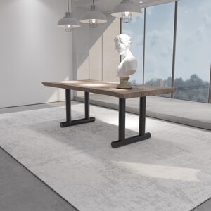 Metal Table Legs in Bohemian Design, U-shaped Tube Design Table Legs ...