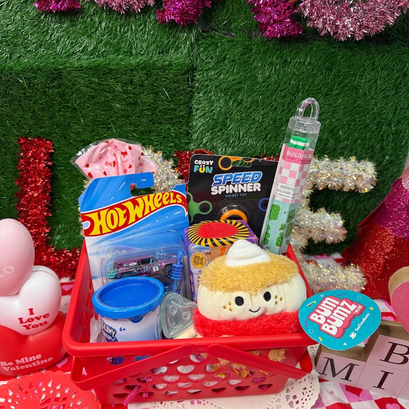 Valentine Surprise Basket - Etsy