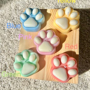 3D Paw Shape Candle. Good Idea for Pet Lover Home Decor. Scents Candles ...