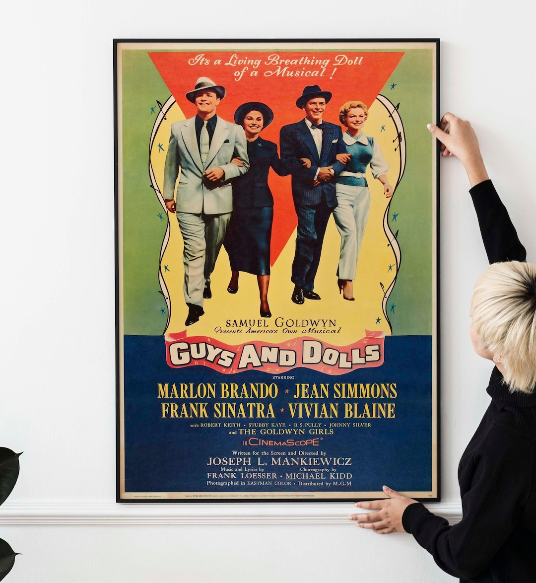Vintage 1950s Movie Poster – Retro Hollywood Memorabilia - Etsy