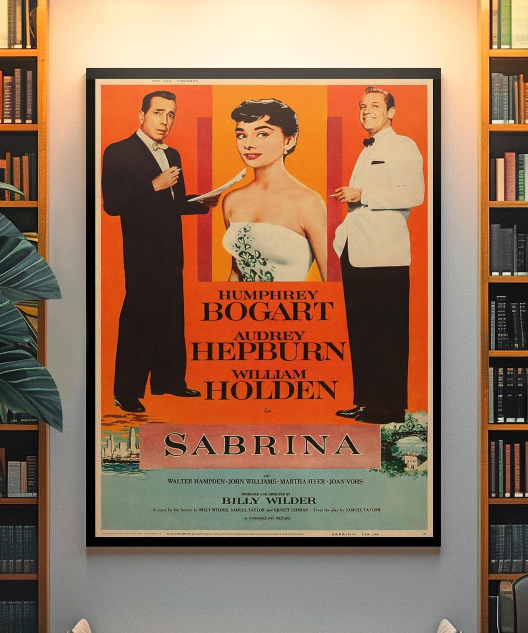 Retro 1950s Film Poster Vintage Romantic Drama Memorabilia Historic ...