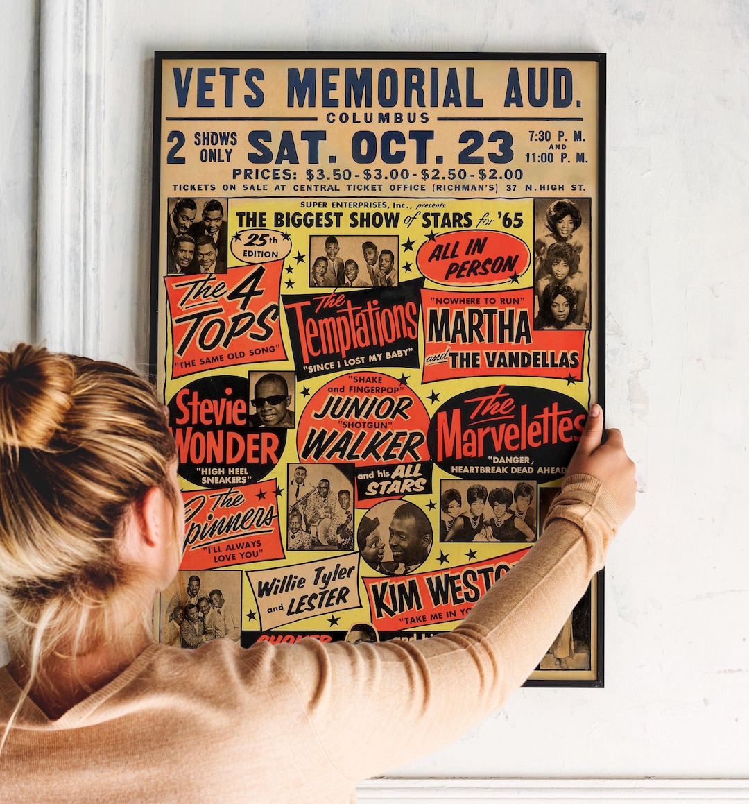 Vintage Soul Festival Poster – Iconic 60s Funk R&B Concert Print ...