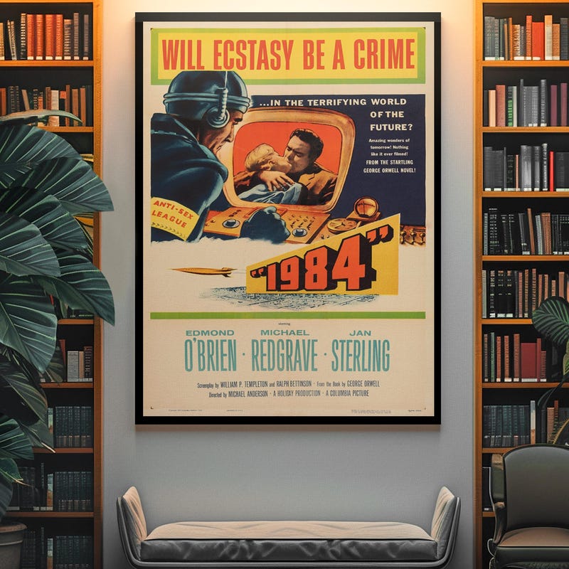 1984 George Orwell Poster - Etsy