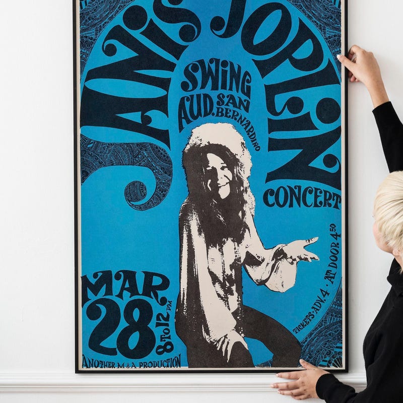60s Psychedelic Posters - Etsy