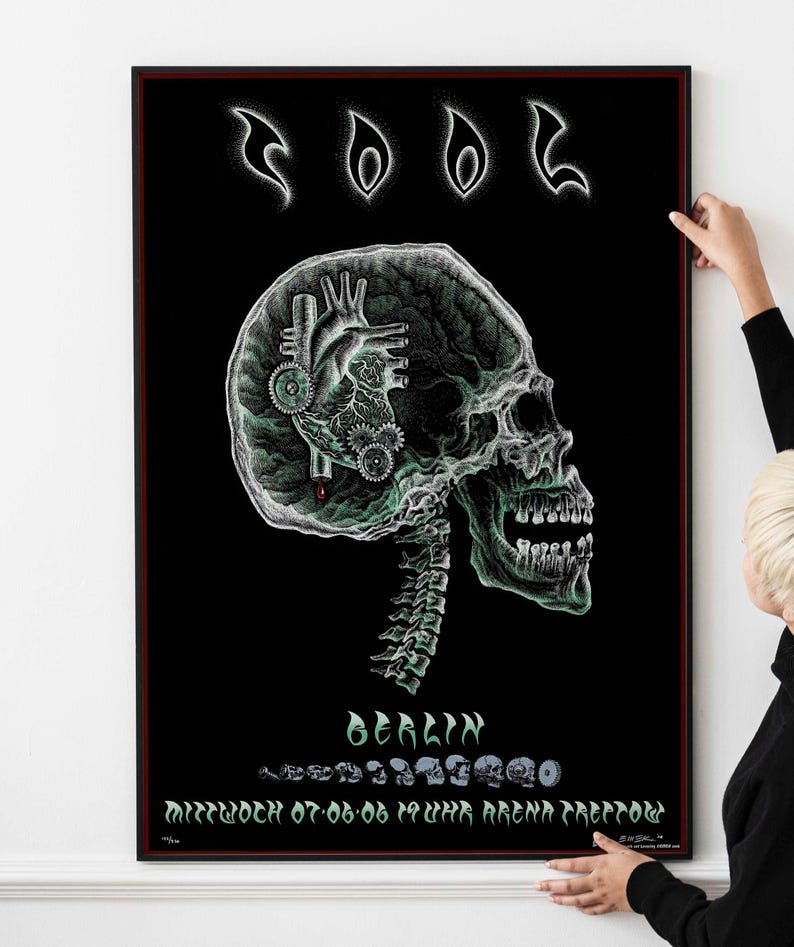 Retro 2000s Rock Poster – Classic Progressive & Alternative Metal ...