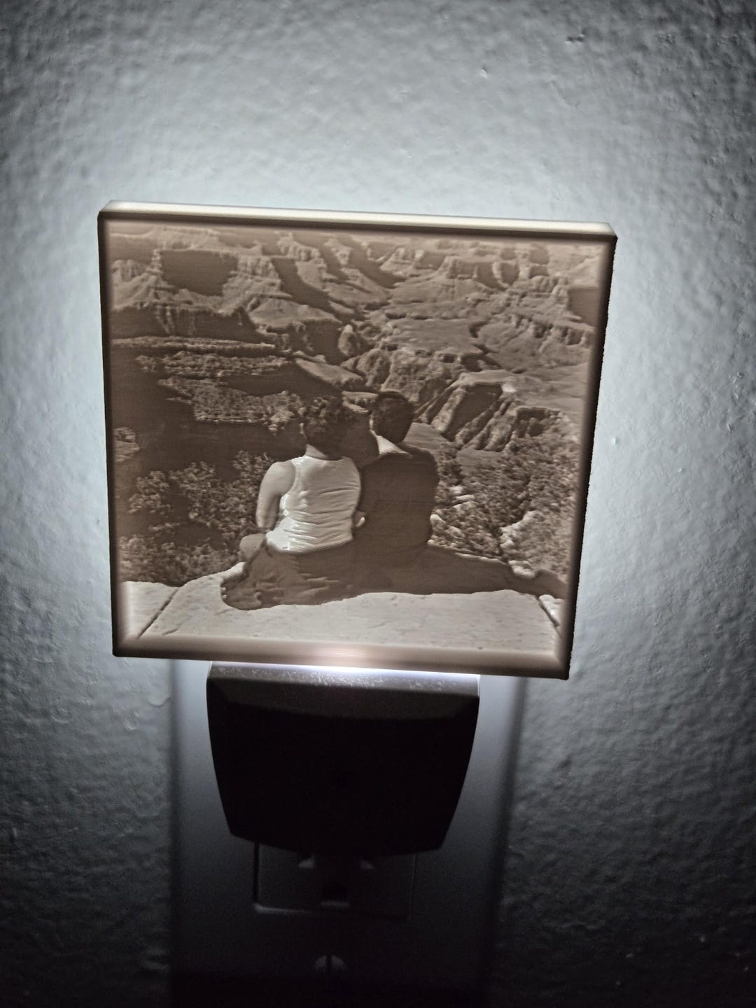 Custom Lithophane Night Light Standalone Without Plug in LED - Etsy
