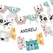 Editable Binder Covers Folder Inserts With Spines Childrens Woodland ...