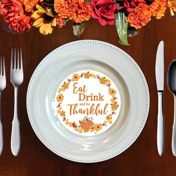 Thankful Plate Decor - Etsy
