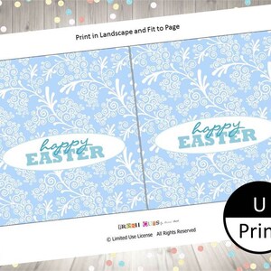 Printable Easter Candy Bar Wrapper Pastel Blue Happy Easter Office Co ...