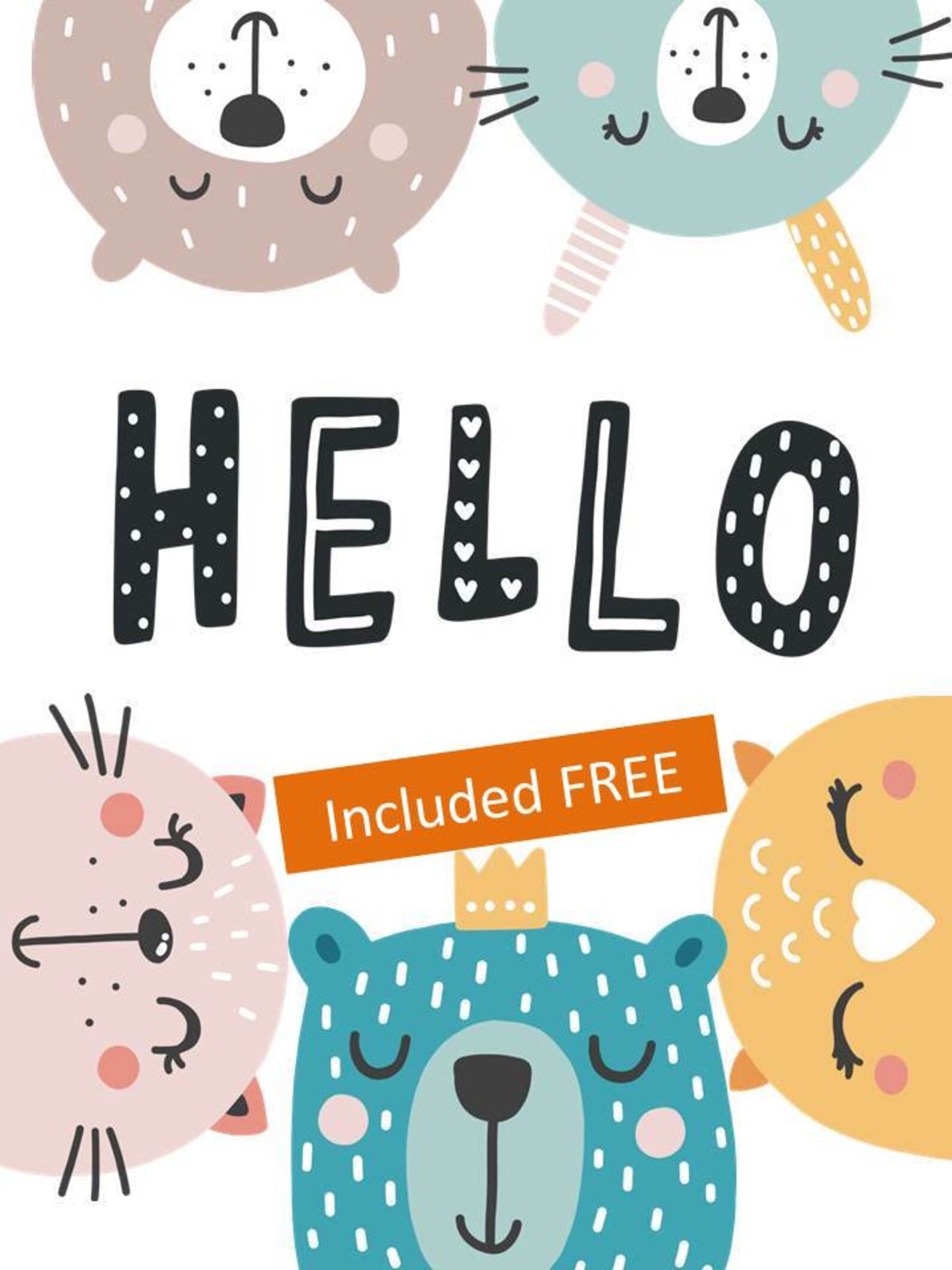 Editable Binder Covers Folder Inserts With Spines Childrens Woodland ...