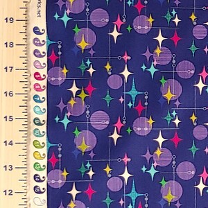 Dots Stars MCM Fabric Color Principle HENRY GLASS Quilters Cotton by ...
