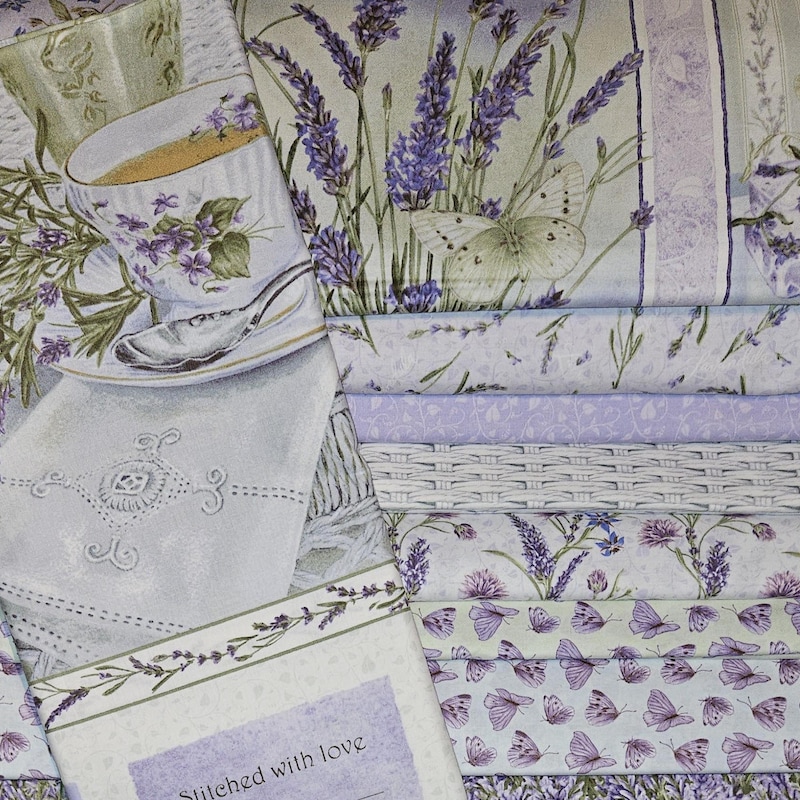 Periwinkle Fabric - Etsy