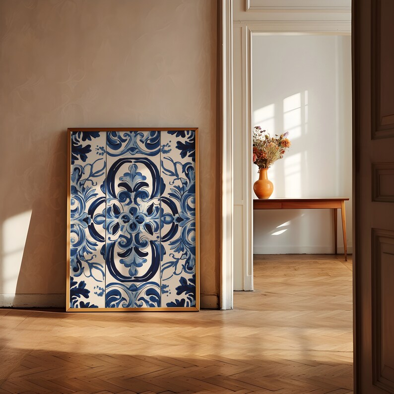 Mediterranean Ceramic Print Sicilian Colourful Tile Poster Italy ...