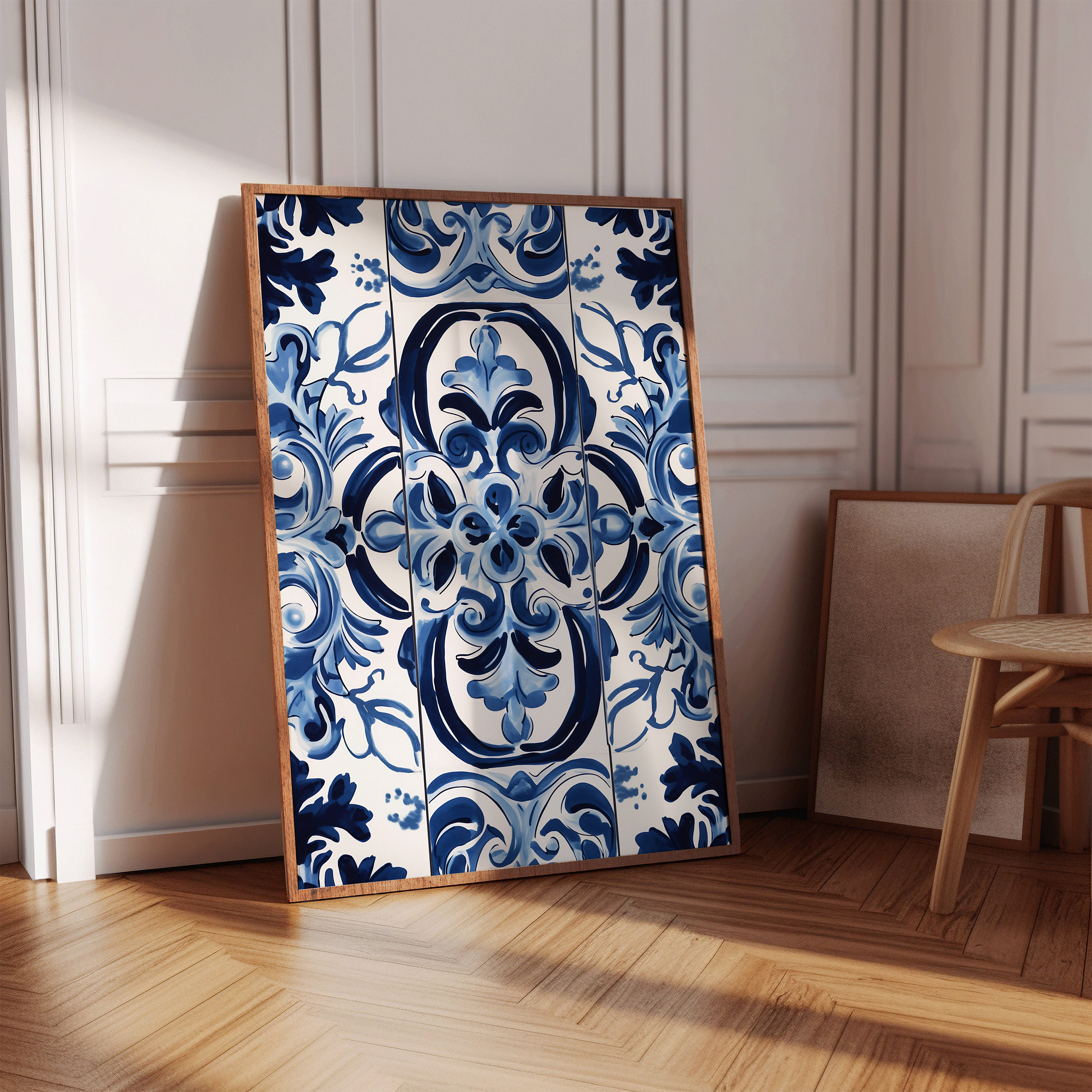 Mediterranean Ceramic Print Sicilian Colourful Tile Poster Italy ...