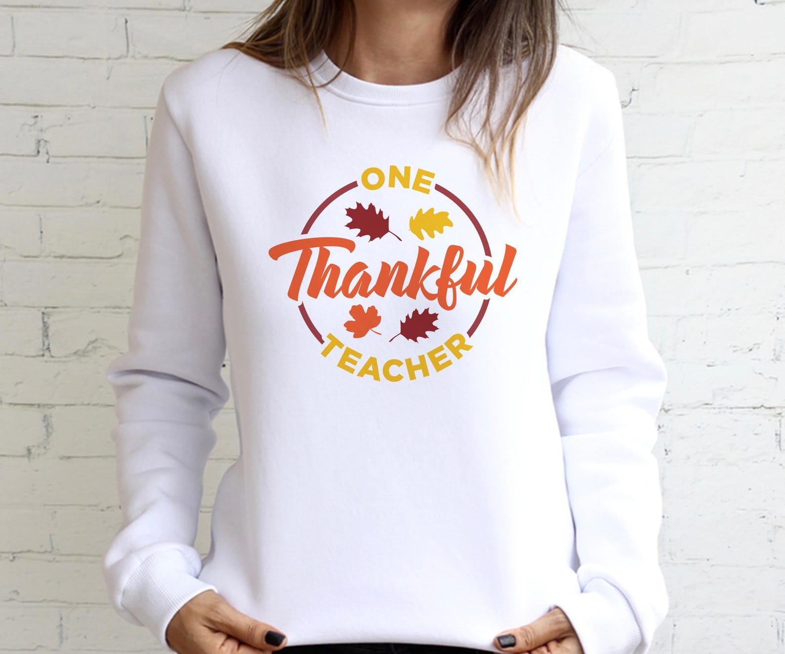 One Thankful Teacher Svg, Cricut, Sublimation, Kindergarten Teacher Svg ...