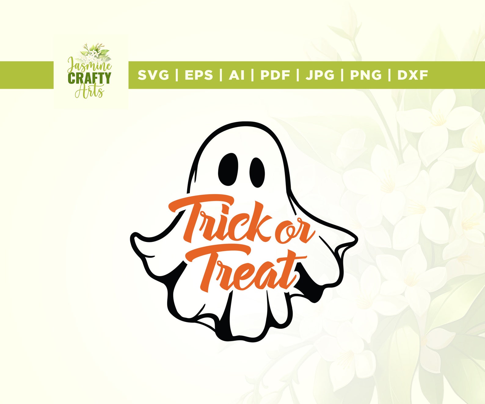 Trick or Treat Svg, Trick Svg, Spooky Season Svg, Halloween Svg, Ghost ...