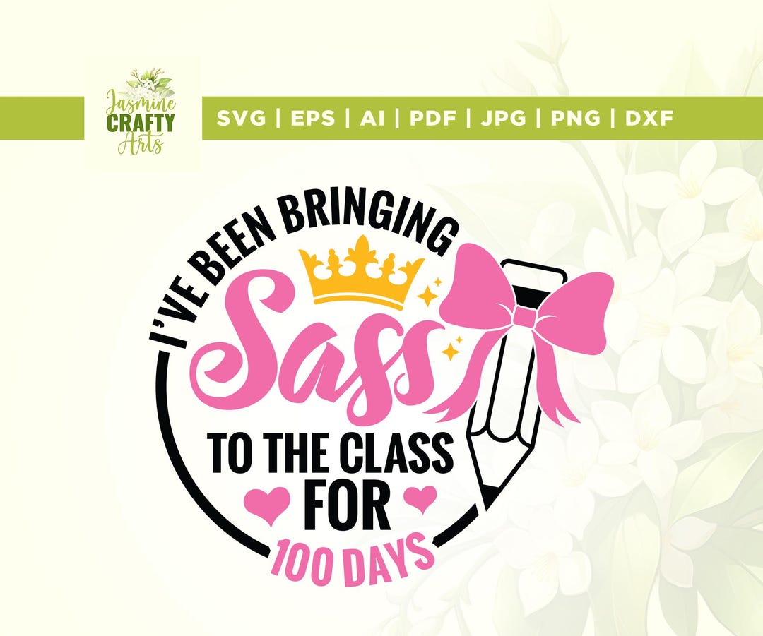 100th Day of School Svg, Funny 100 Days of School, Cricut, Sublimation ...