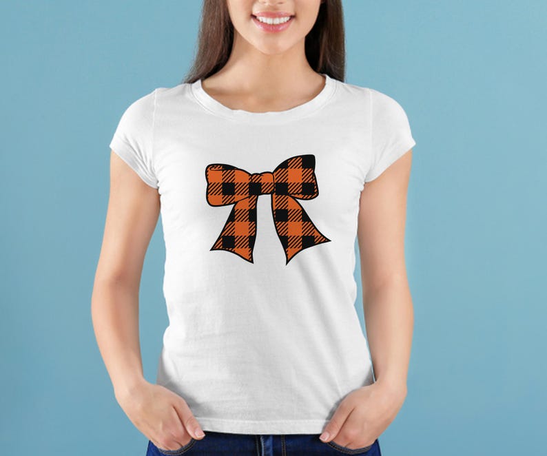 Fall Plaid Coquette Bow Svg, Cricut, Sublimation, Thanksgiving Svg ...