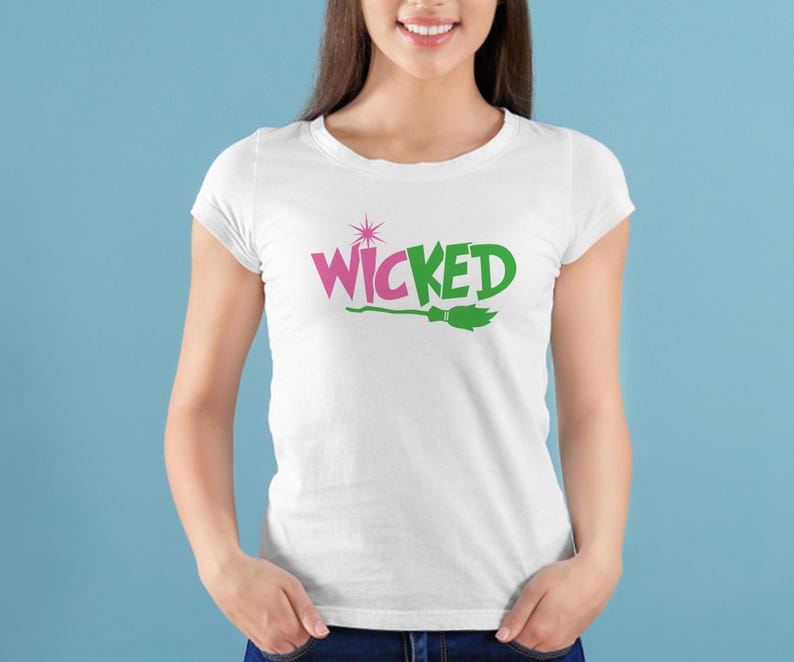 Wicked Svg, Wicked Font Svg, Cricut, Sublimation, Wicked Word Svg ...
