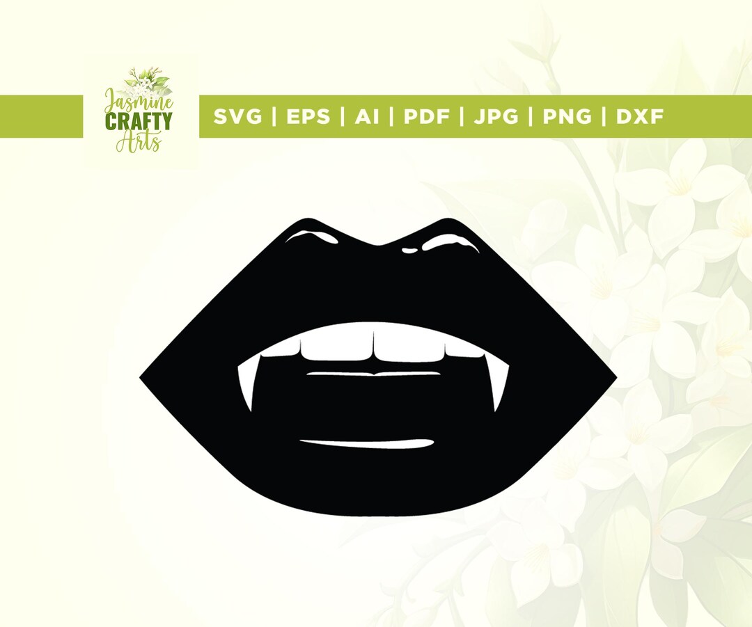 Vampire Fangs Svg, Vampire Svg, Horror Girl Svg, Cricut, Blood Svg ...