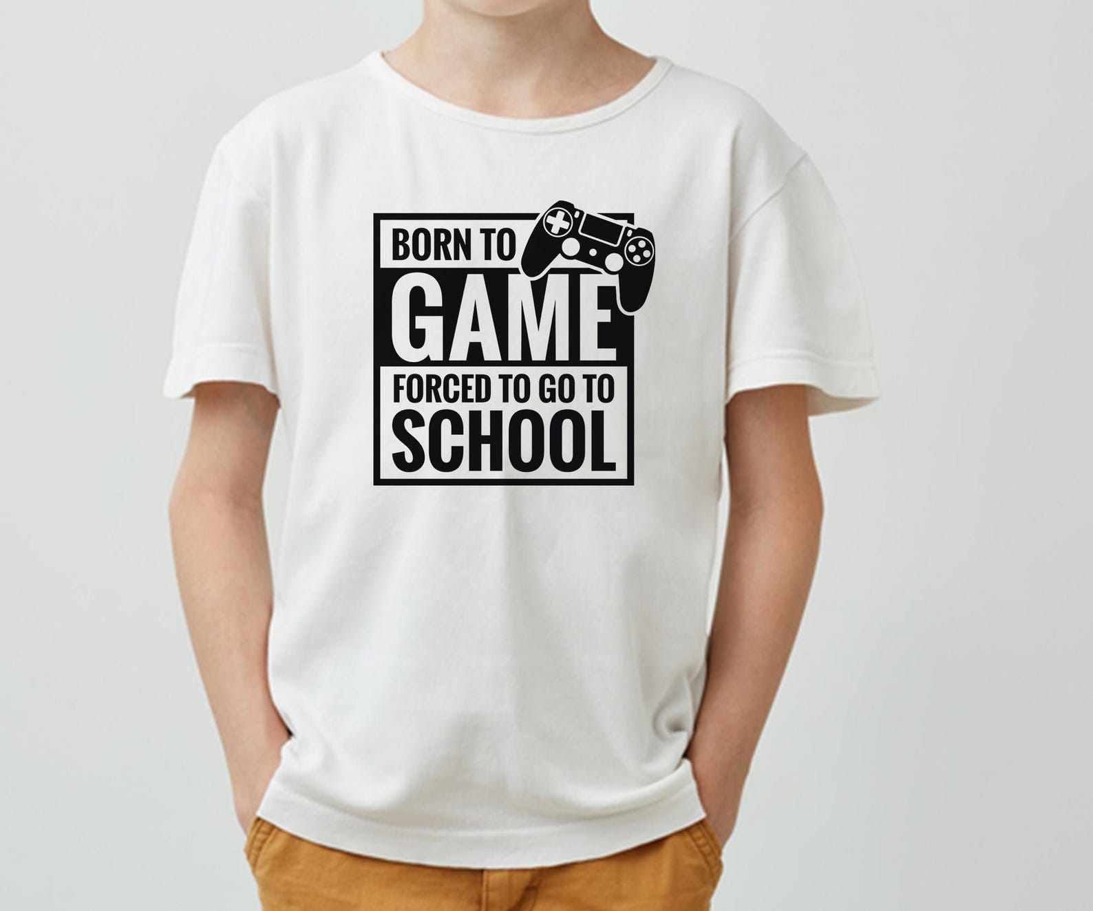 Born to Game SVG, Funny Gaming Quote, Cricut, Silhouette (digital ...