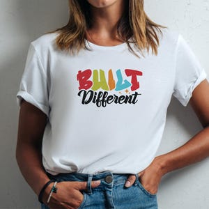 Built Different Svg, Cricut, Sublimation, All Love Svg, Built Svg ...