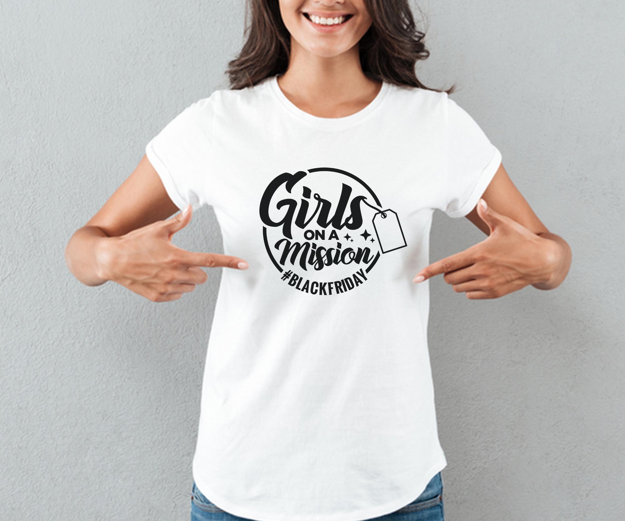 Girls on A Mission Black Friday Svg, Cricut, Sublimation, Girls on A ...