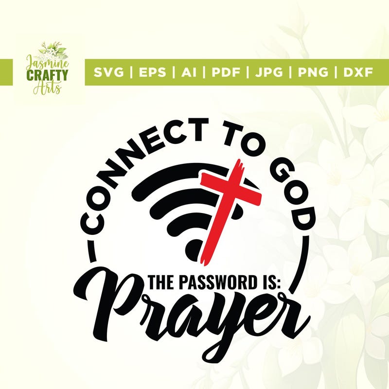 Connect With God Svg - Etsy