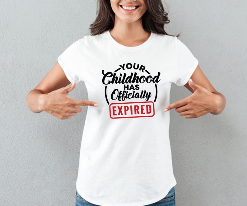 Childhood Expired SVG, 18th Birthday Cut File (digital Download) - Etsy