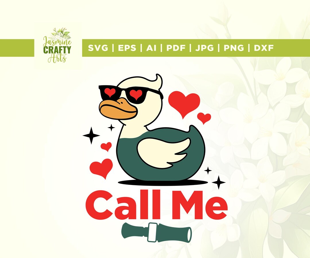 Call Me Svg, Boys Valentines Svg, Valentines Duck Hunting Svg, Cricut ...