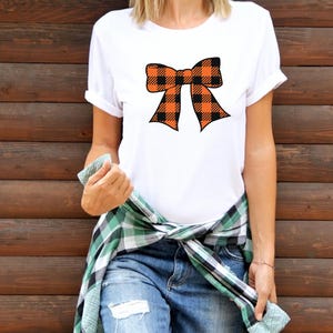 Fall Plaid Coquette Bow Svg, Cricut, Sublimation, Thanksgiving Svg ...