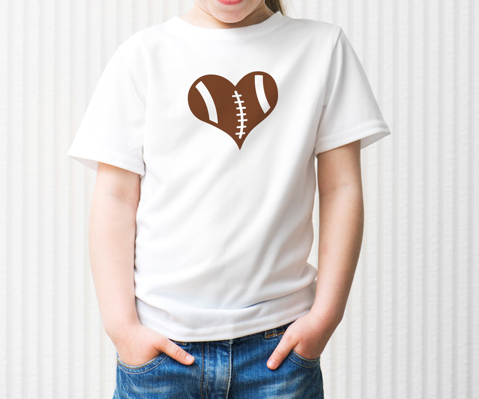 Football Heart Svg, Sport Heart Svg, Cricut, Sublimation, Sport Svg ...