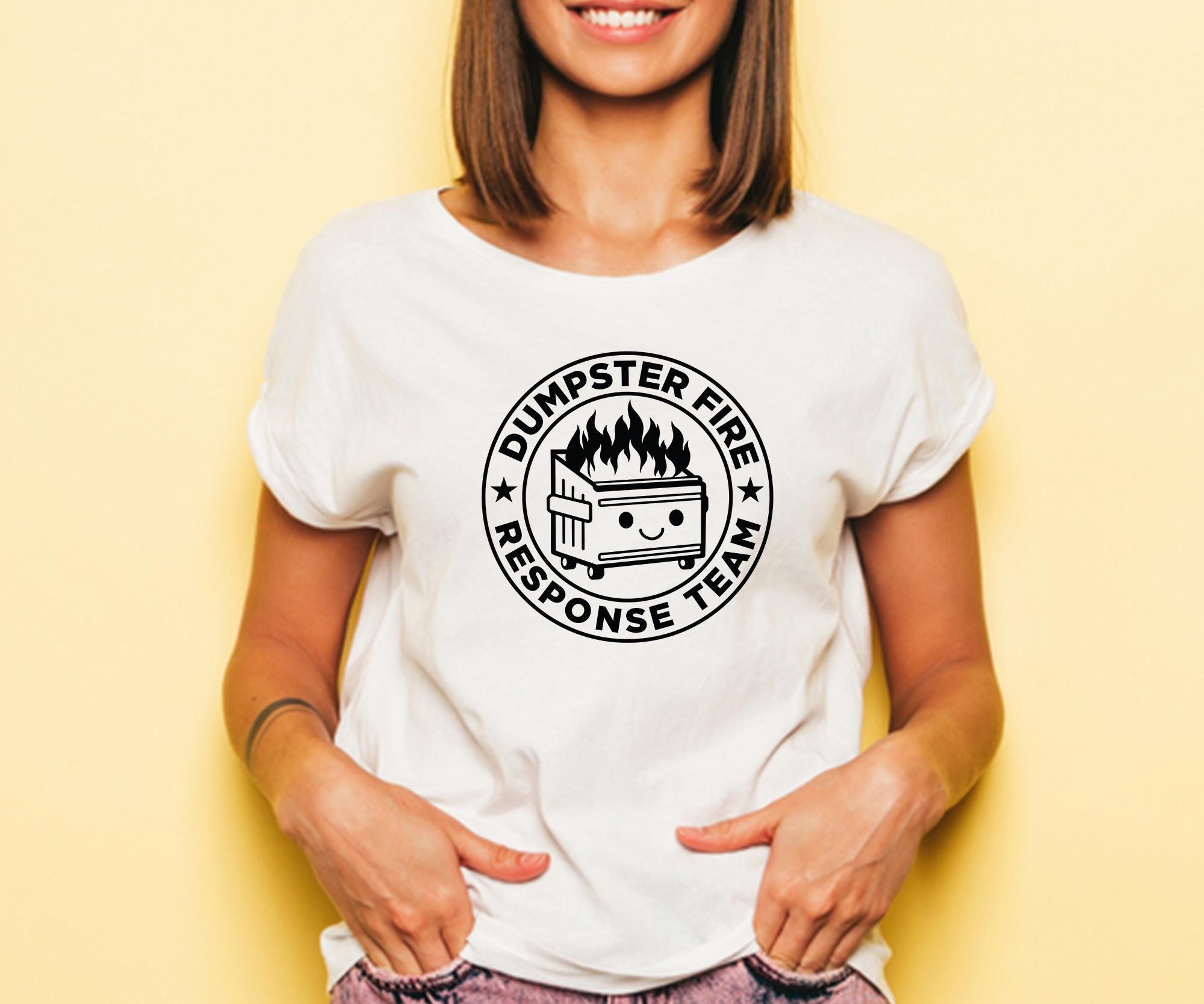 Dumpster Fire Response Team SVG, PNG, Cricut, Sublimation (digital ...