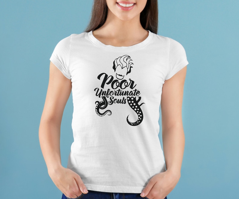 Ursula Poor Unfortunate Souls SVG, Little Mermaid Cricut Cut File ...