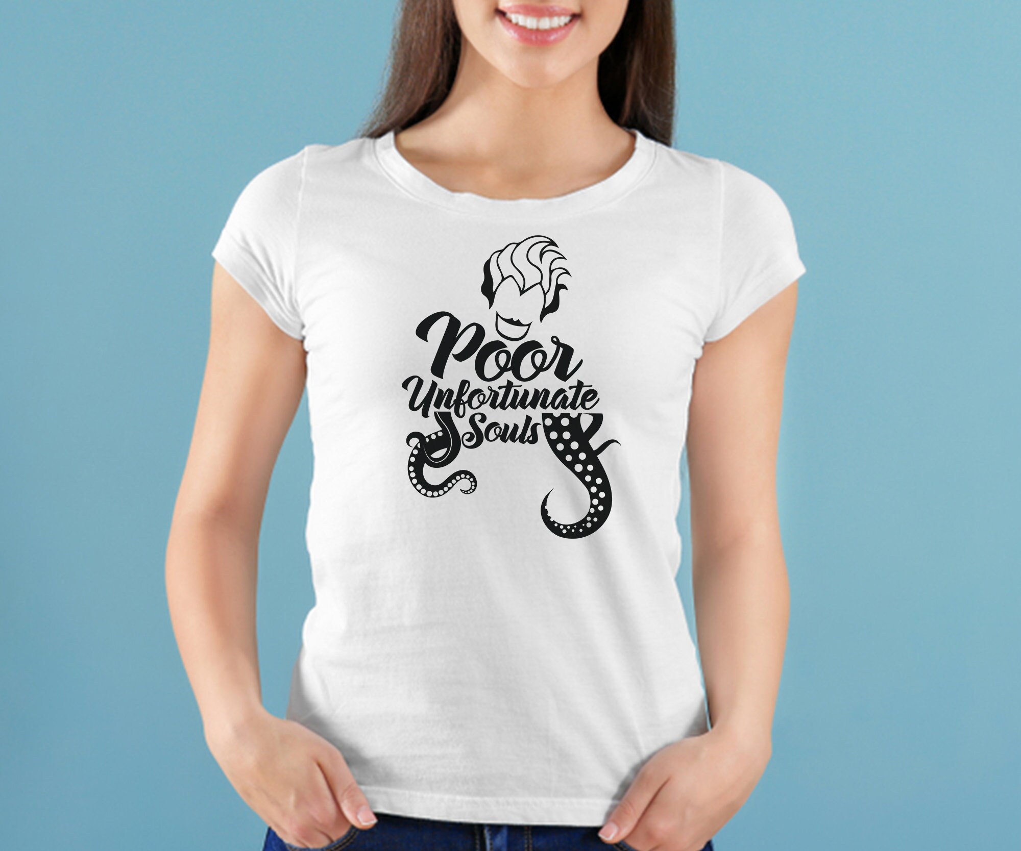 Poor Unfortunate Souls Svg, Cricut, Sublimation, Little Mermaid Svg ...