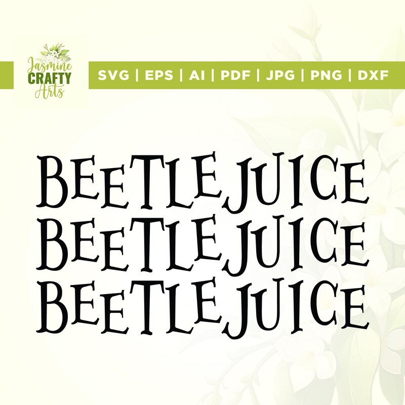 Beetlejuice Svg - Etsy