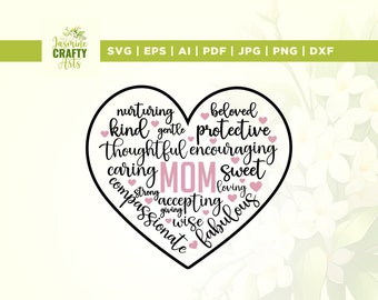 World's Best Mom Svg, Mom Svg, Shirt, Mama Svg, Heart Svg, Mother Svg ...
