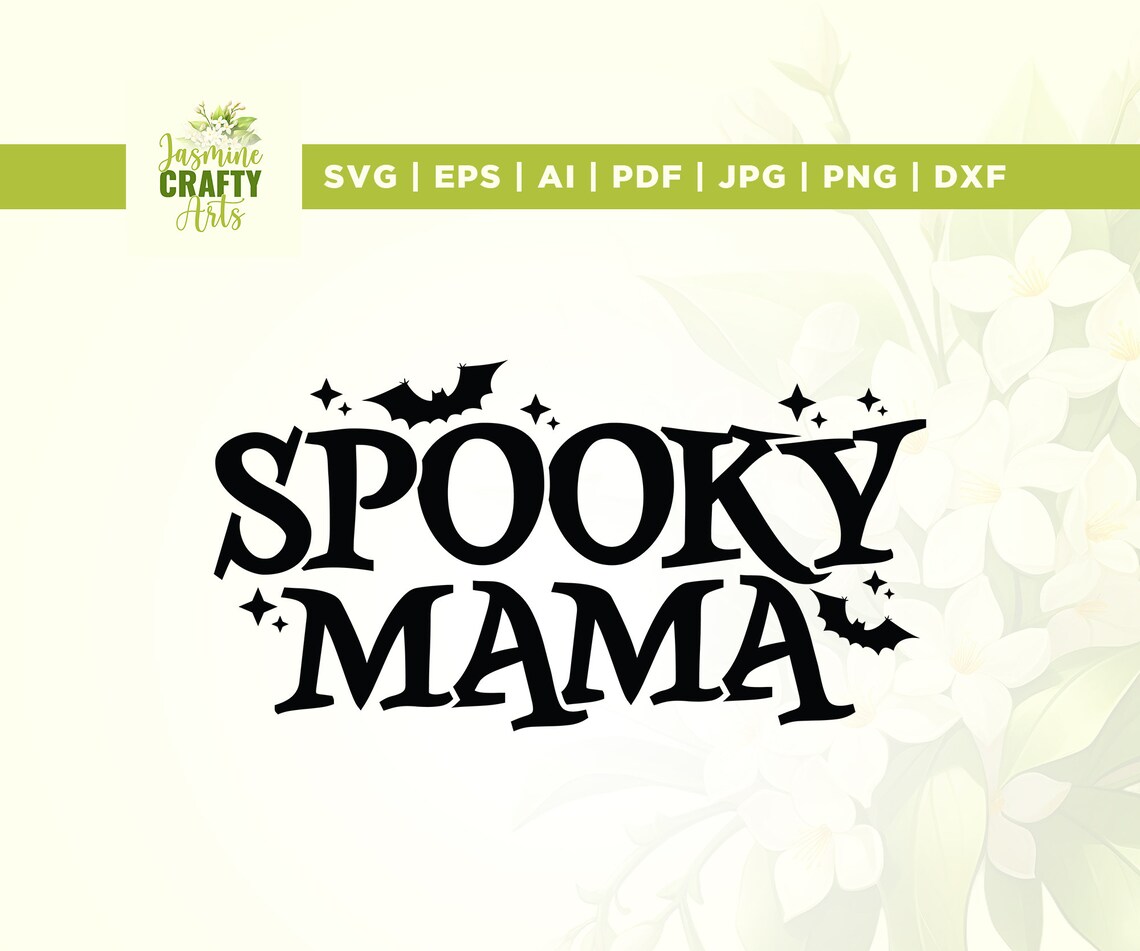 Spooky Mama Svg, Spooky Svg, Spooky Mother Svg, Spooky Season Svg ...