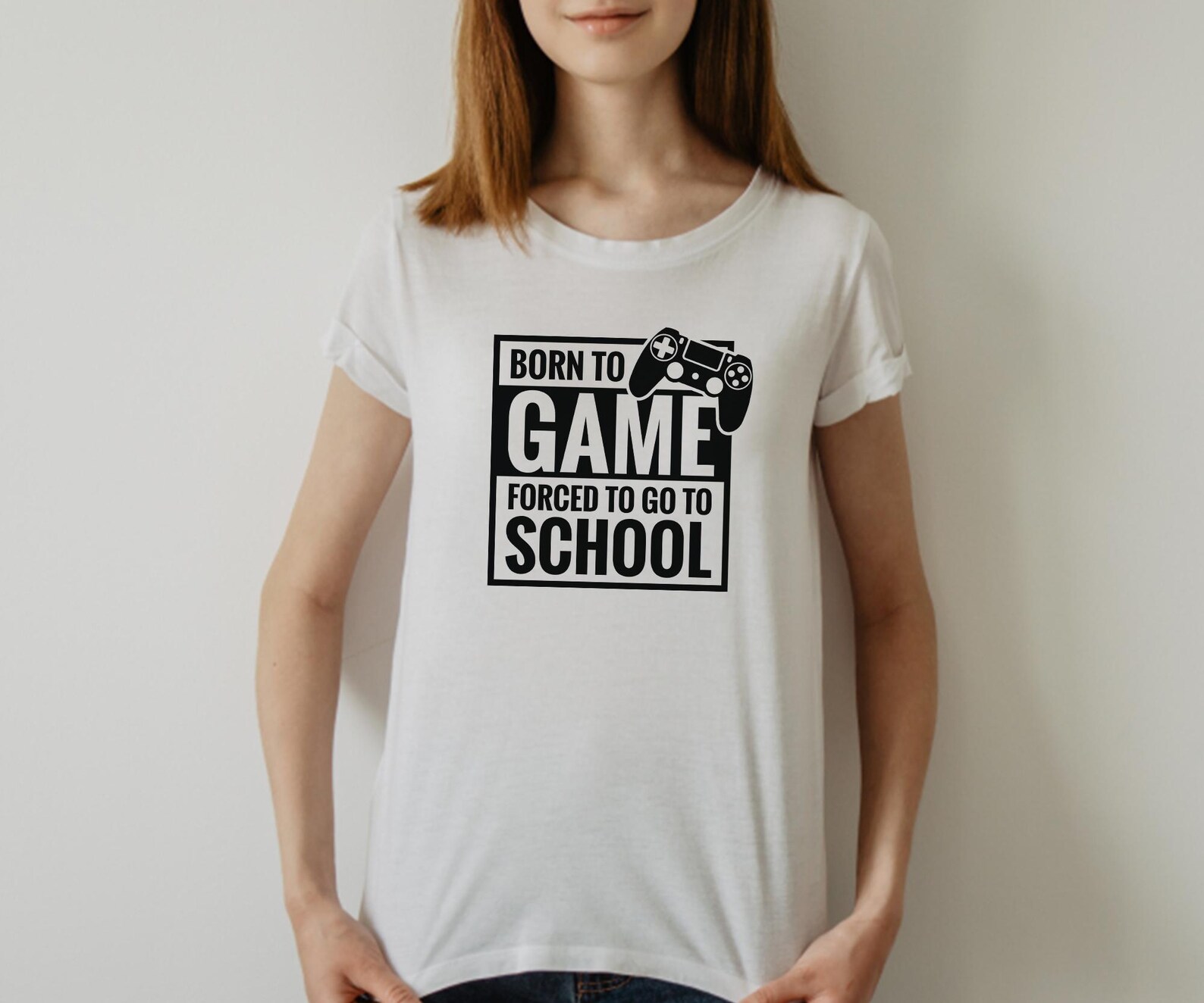 Born to Game SVG, Funny Gaming Quote, Cricut, Silhouette (digital ...