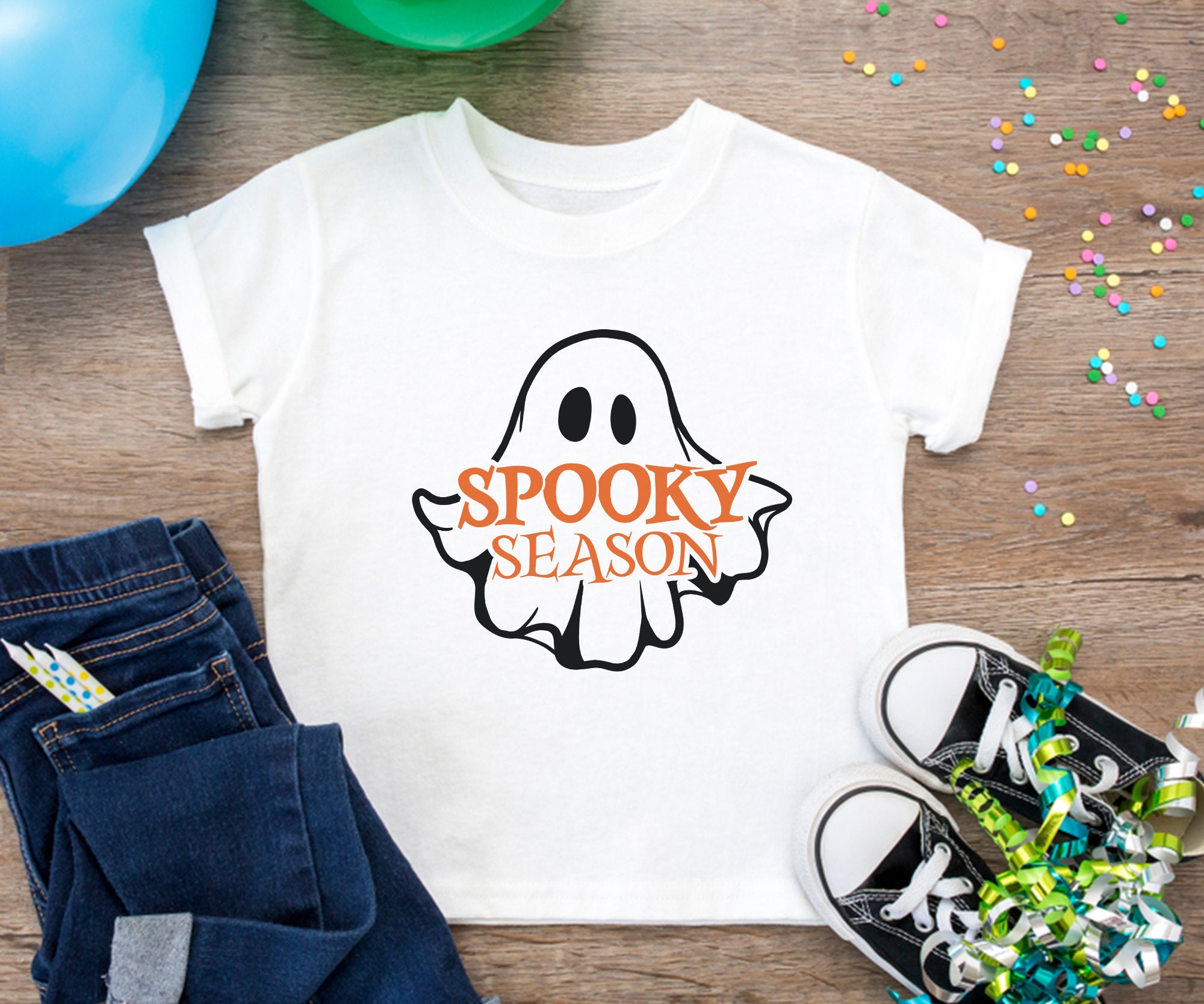 Spooky Season Svg, Spooky Svg, Halloween Svg, Season Svg, Cute Ghost ...
