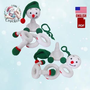 Christmas Stacking Crochet Toys Bundle: 5 English Pdf Crochet Patterns ...