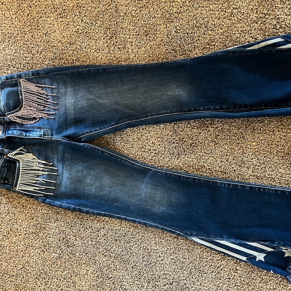 Statue of Liberty Jeans - Etsy UK