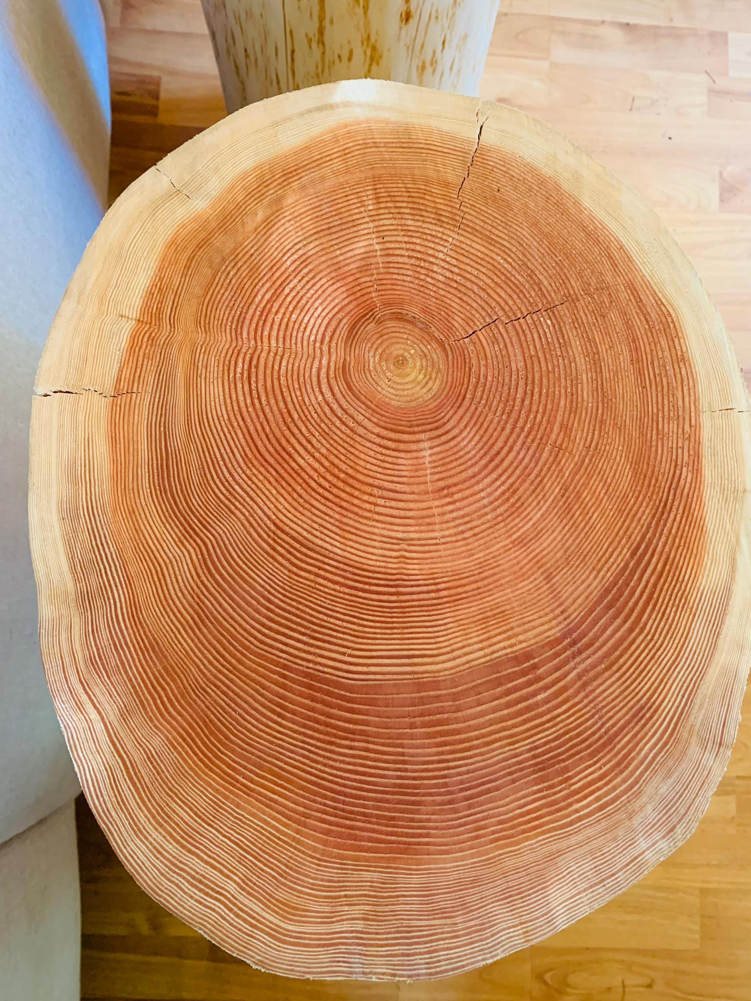 Handcrafted Wood End Table/bookshelf Single Piece, Sustainably ...