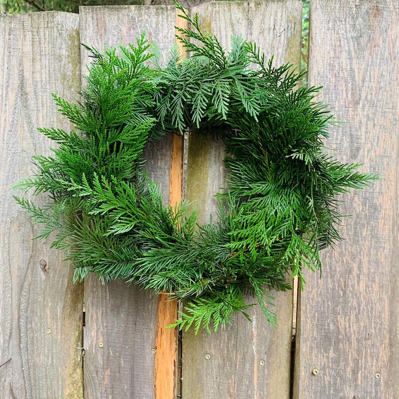 Cedar Wreath - Etsy