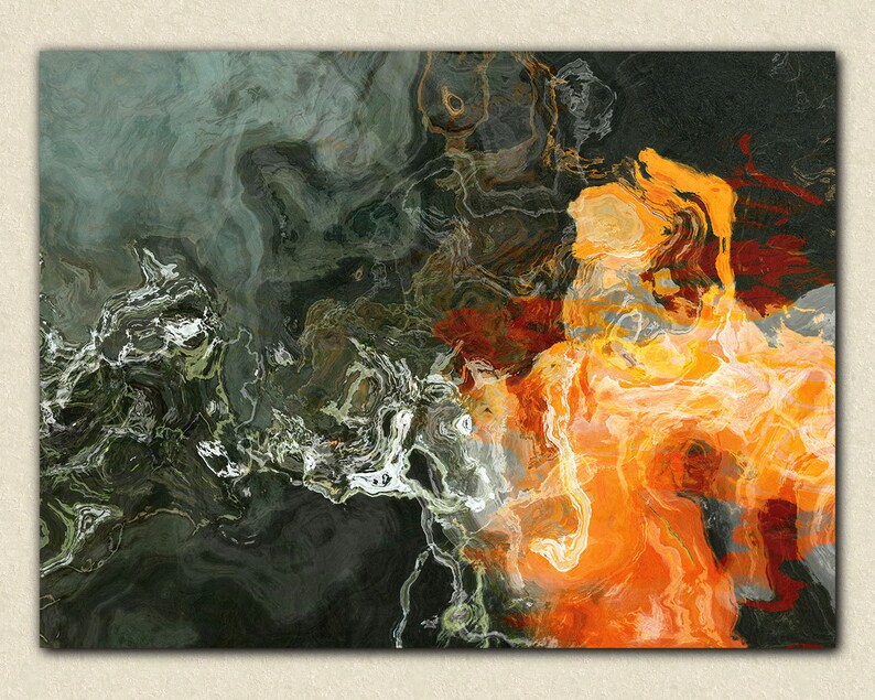 Large Canvas Wall Art 30x40 to 40x54 Abstract Expressionism - Etsy