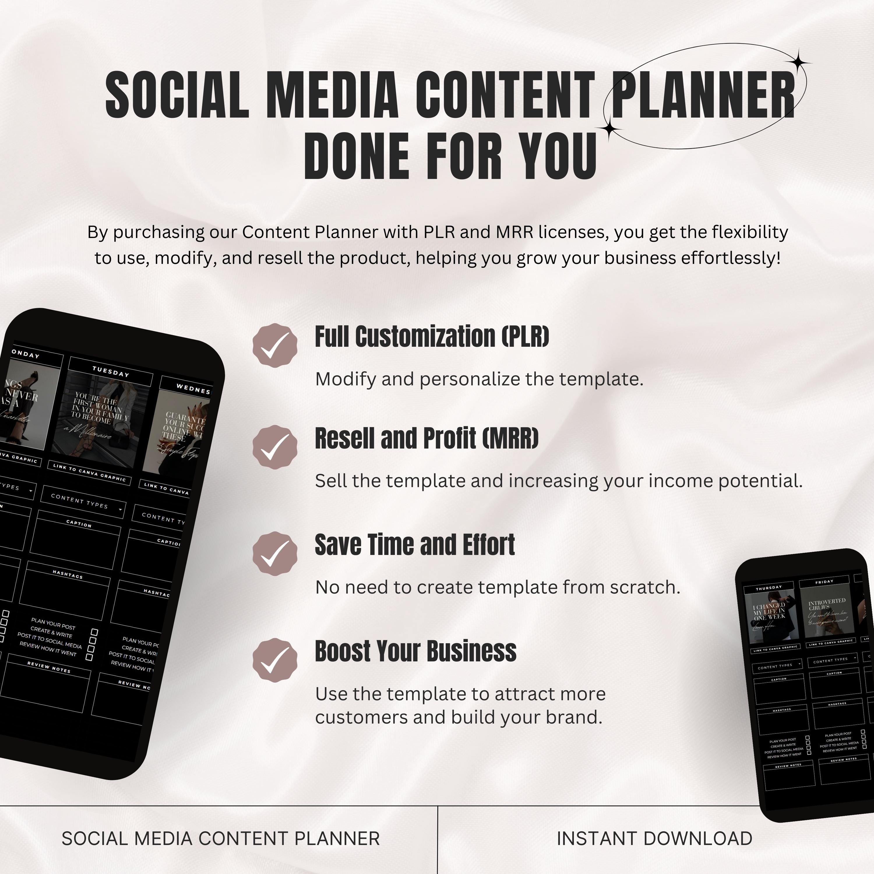 Social Media Content Calendar MRR Google Sheets Template Social Media ... Social Media Content Calendar MRR Google Sheets Template Social Media ...